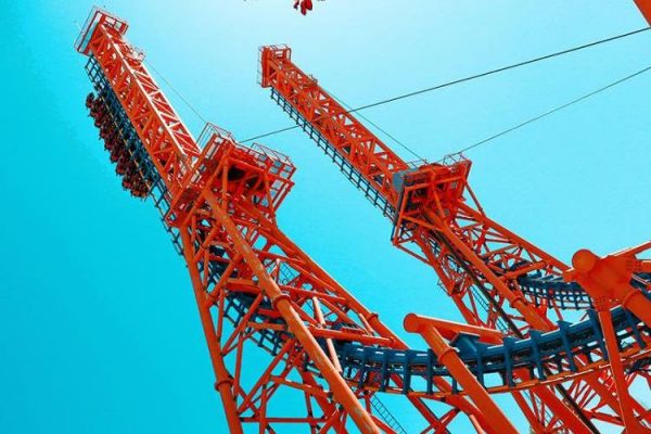 Stunt Fall Warner, la montaña rusa más intensa del parque | Estiber